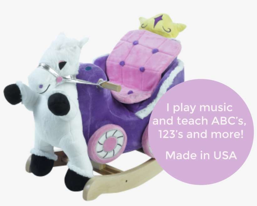 Princess Carriage Baby Girl Rocker - Child PNG Image | Transparent PNG ...