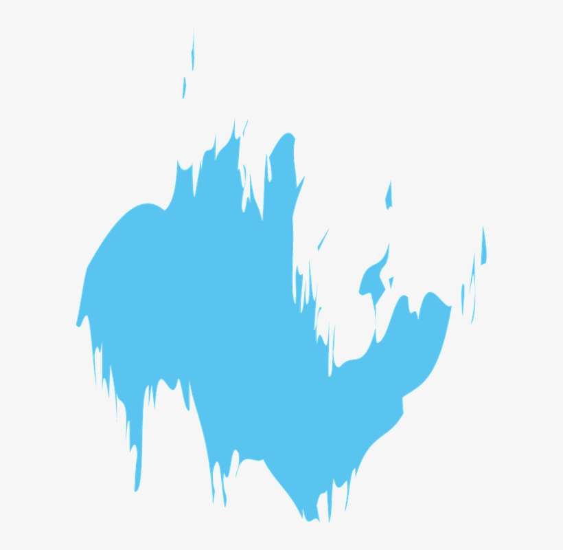 Blue Splash Of Paint Transparent PNG Image | Transparent PNG Free ...
