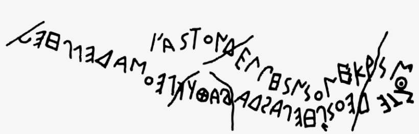 Greek Inscription From Thera, 8th Century Bc - Early Greek Inscriptions ...