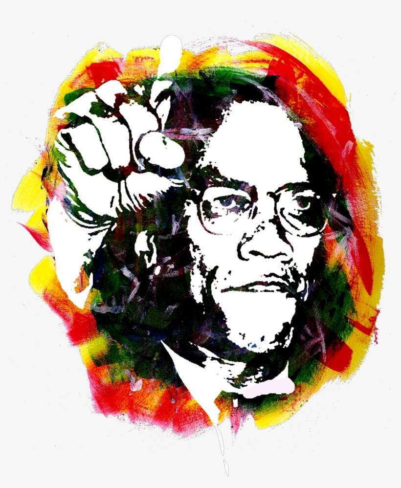 Malcom X - Malcolm X Political Cartoon PNG Image | Transparent PNG Free ...