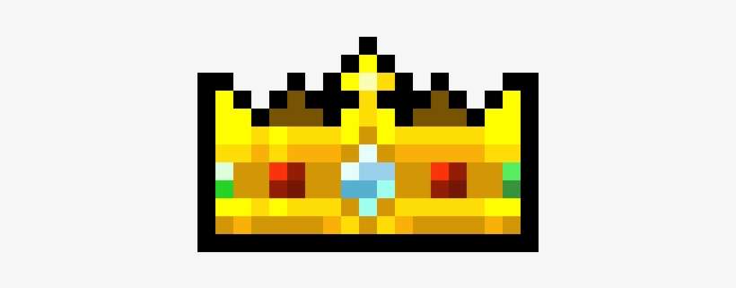 Download Crown - Minecraft Crown Pixel Art | Transparent PNG Download ...
