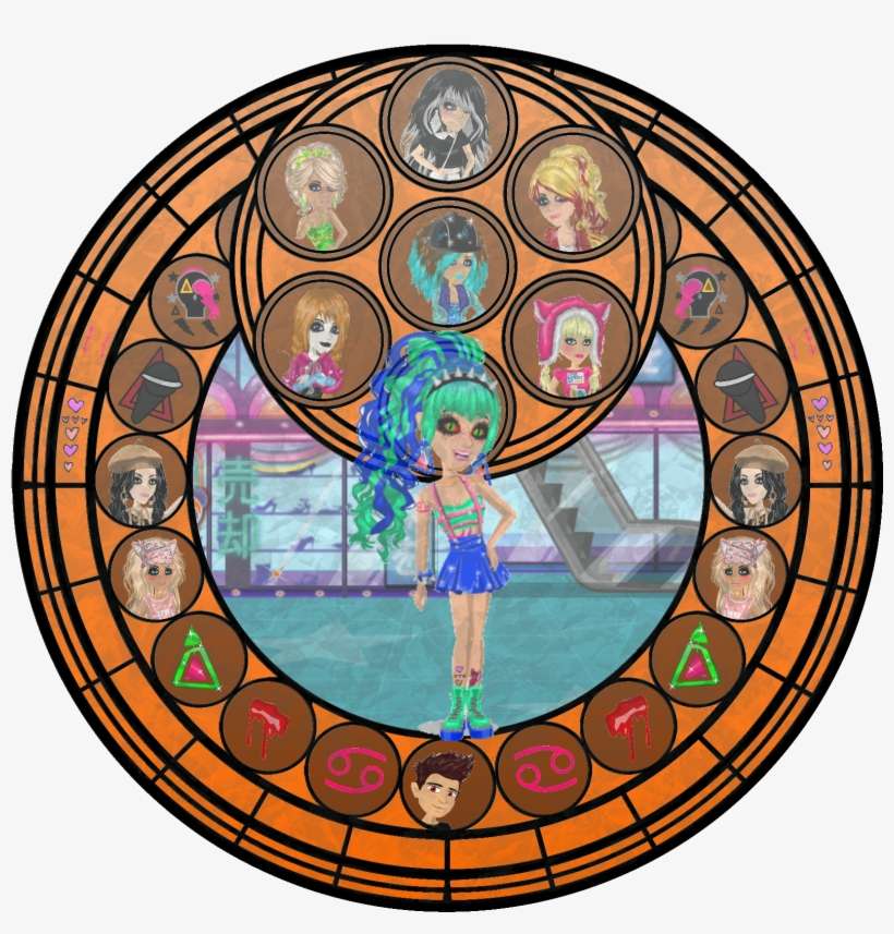 Msp Stained Glass Window Absolzoey - Fate/stay Night PNG Image ...