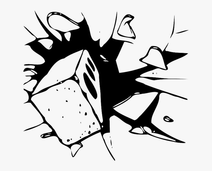 Brick, Damage, Glass, Window, Broken, Explosion, Angry - Brick Going ...