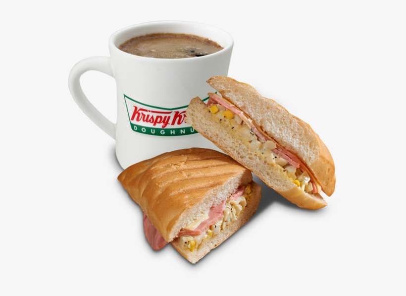 Breakfast Panini Set - Krispy Kreme Doughnuts PNG Image | Transparent ...