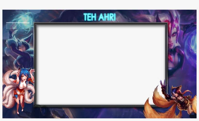 I Only Designed The Overlay Artwork By Chanseven And - Lol Ahri Playmat ...