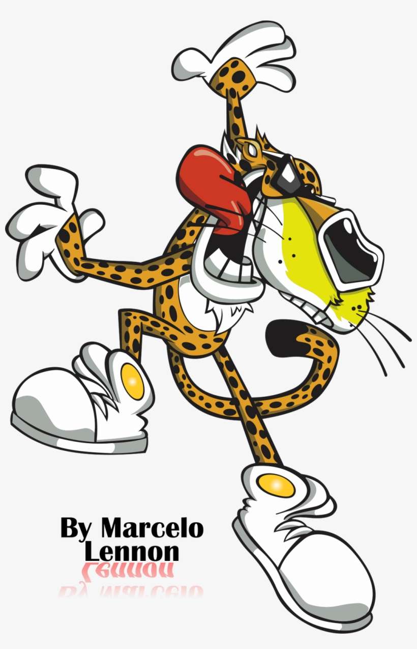 Cheetos By Feroojaws On Deviantart - Chester Cheetos PNG Image ...