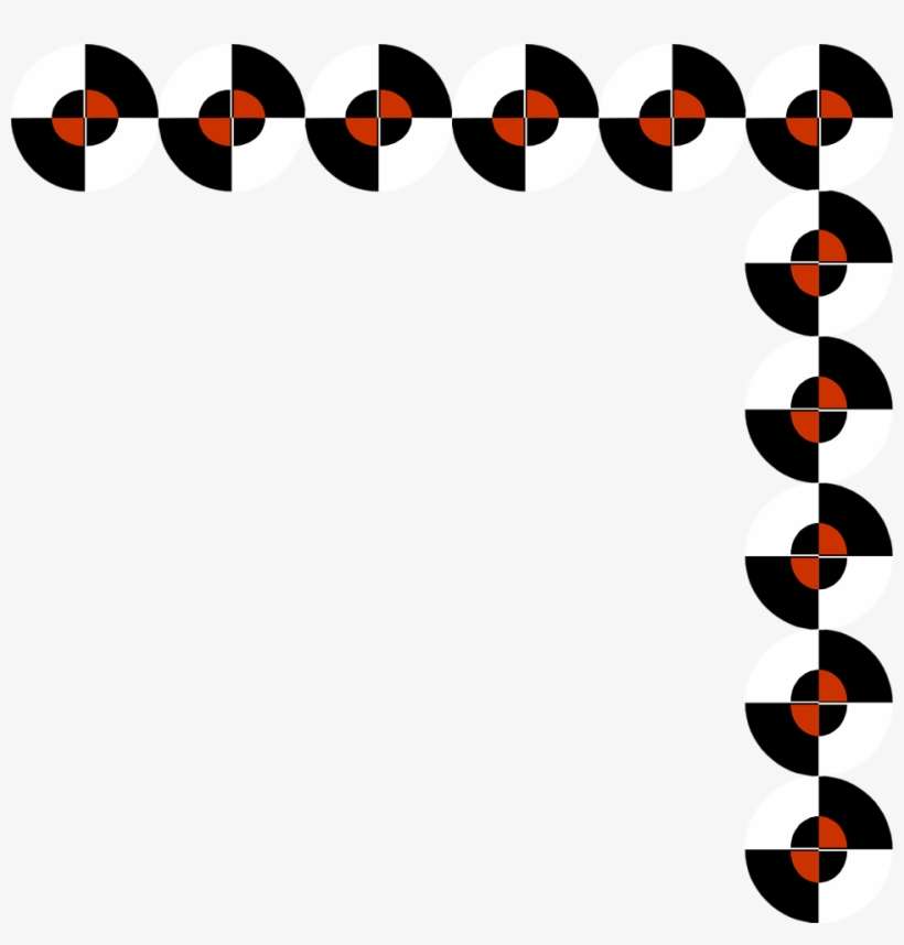 Corners Vector Modern Svg Stock - Modern Border Frame Png PNG Image ...