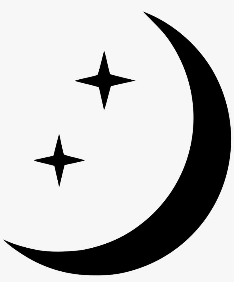 Moon And Stars - Emblem PNG Image | Transparent PNG Free Download on ...