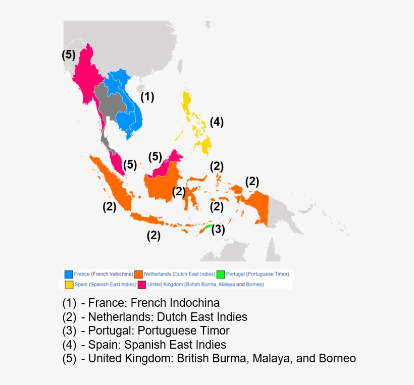 European Colonies In Southeast Asia - European Colonisation Of ...