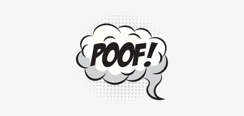 Poof Comics Stickers Messages Sticker-0 - Poof Comic Png PNG Image ...