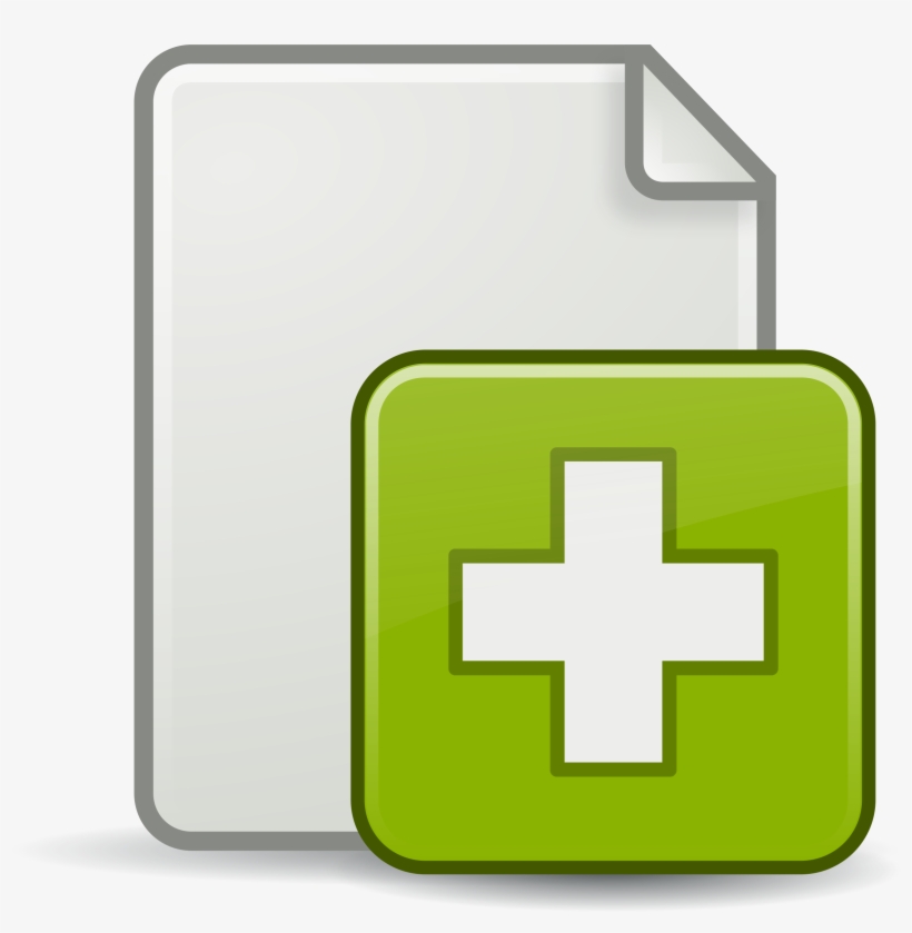 Download This Free Icons Png Design Of Add Document | Transparent PNG ...