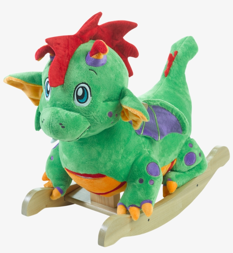 Poof The Lil' Dragon Rocker - Rockabye Rocking Horses Poof The Lil ...