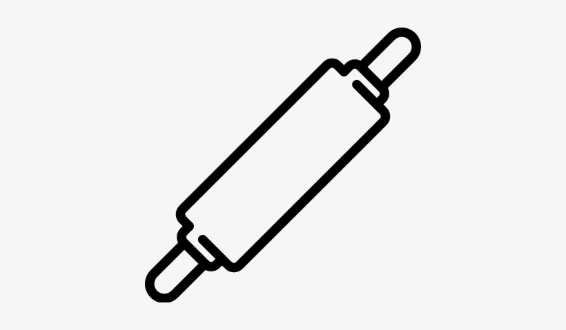 Download Rolling Pin Vector - Rodillo De Cocina Dibujo | Transparent ...