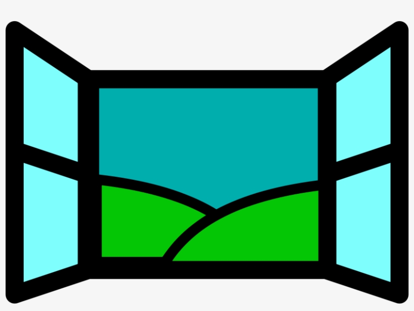 28 Collection Of Open Windows Clipart - Window Clip Art PNG Image ...