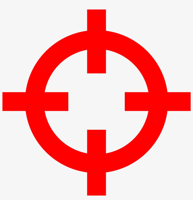 File - Crosshairs Red - Svg - Shooting Cursor Png PNG Image ...