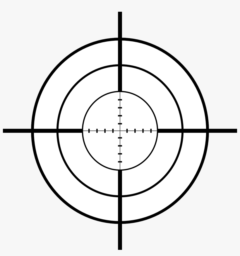 Vector Free Stock Of Reticle Best For Pro User Images - Scope Png ...