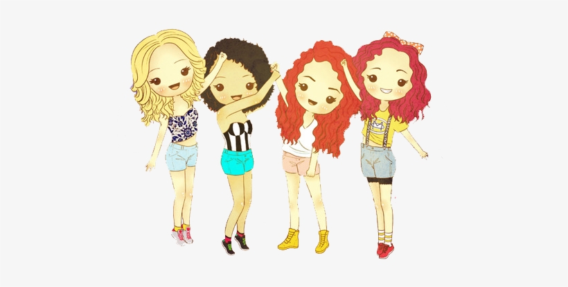 Little Mix Cartoon Png By Derpykylea-d5mt9ku - Cute Drawings Of Little ...