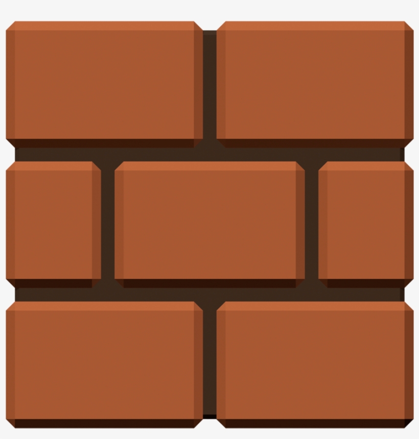 Download New Super Mario Bros - Mario Brick Block | Transparent PNG ...