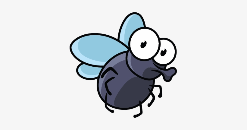 Download Cartoon Fly Png Clip Black And White Download - Fly Cartoon ...