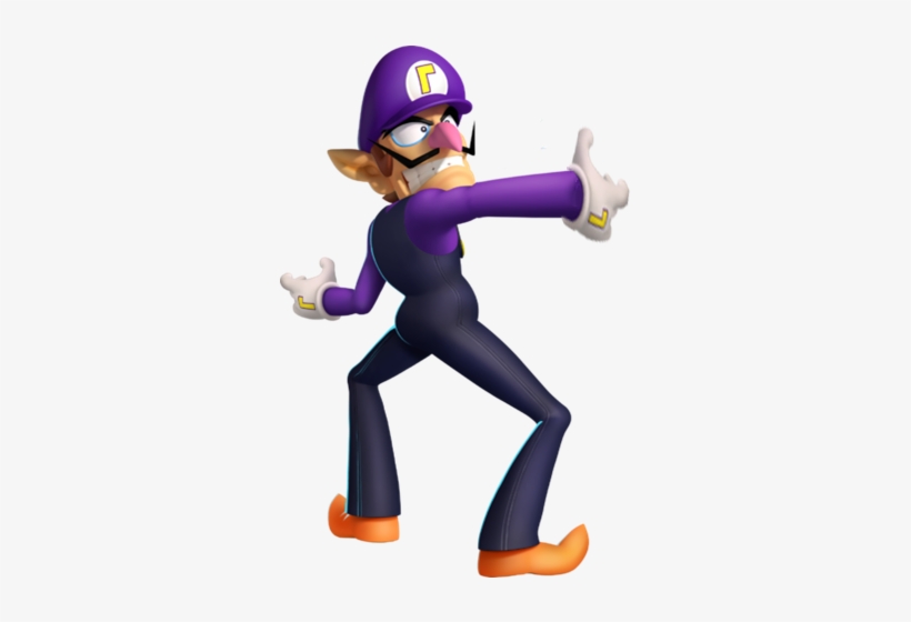 Mkxl Waluigi - Waluigi Holding A Gun PNG Image | Transparent PNG Free ...