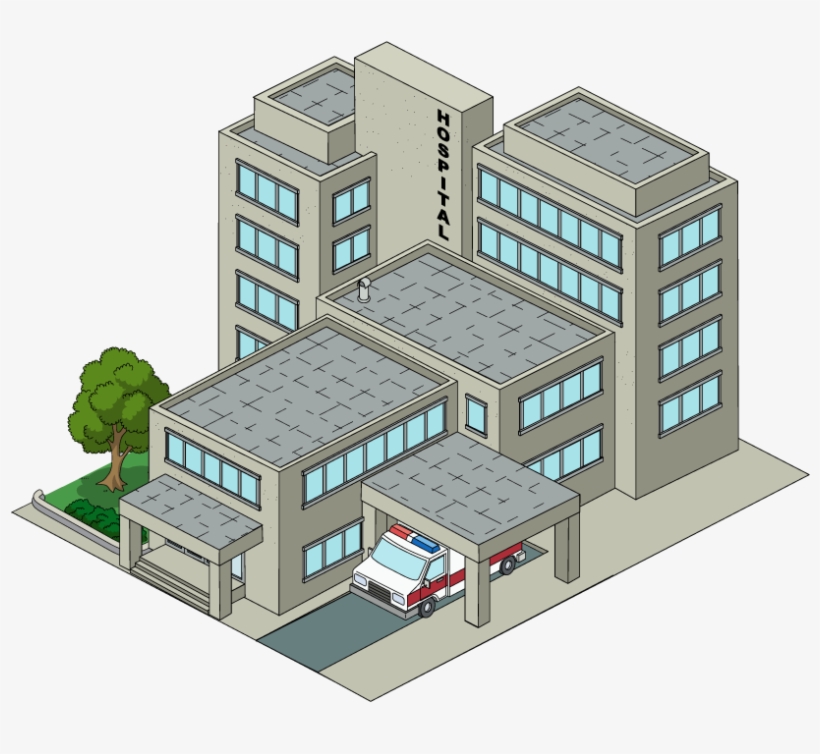 Building Hospital Thumbnail V4 - House PNG Image | Transparent PNG Free ...