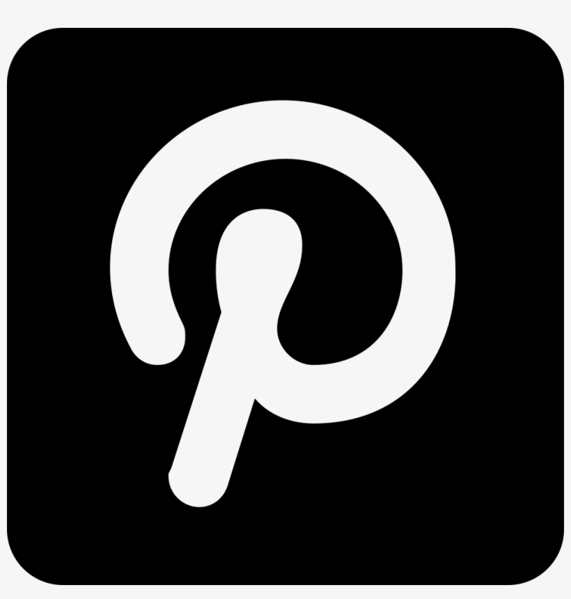 Download Pinterest Logo - - Black And White Pinterest Logo Vector ...