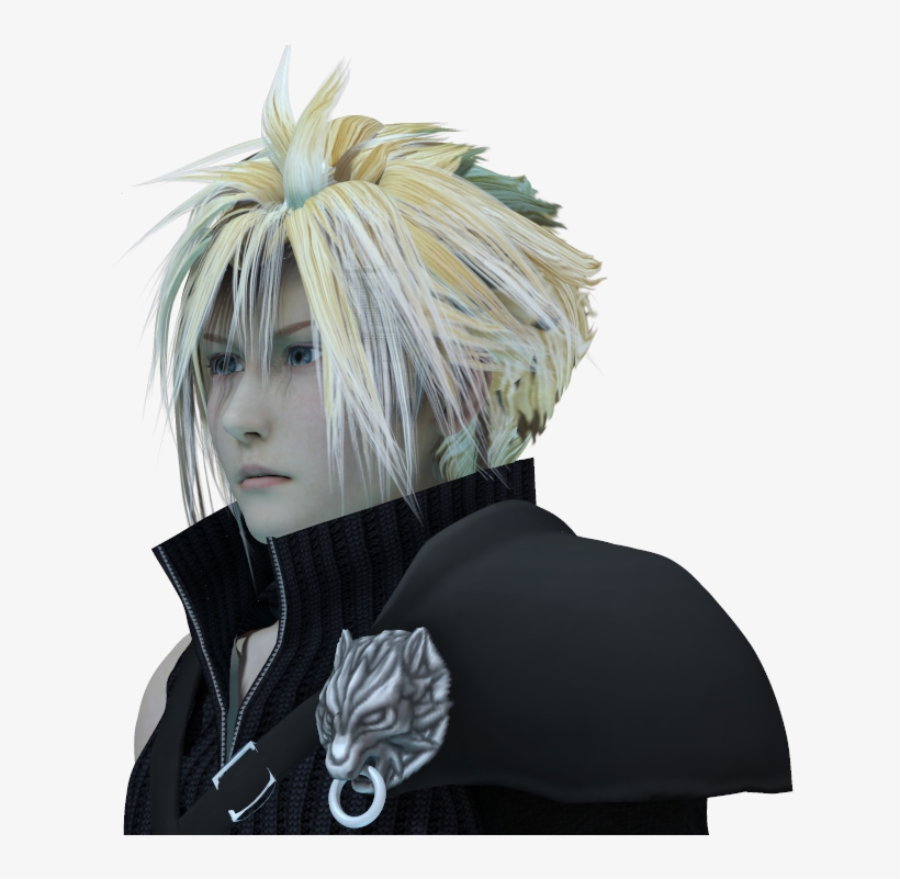 Df Cloud - Final Fantasy Cloud Render PNG Image | Transparent PNG Free ...