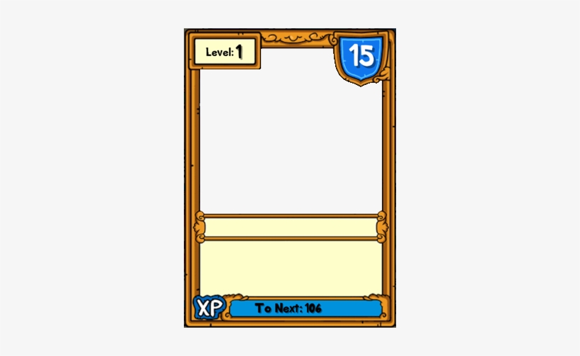 Download Hero Card Blank - Blank Hero Card | Transparent PNG Download ...