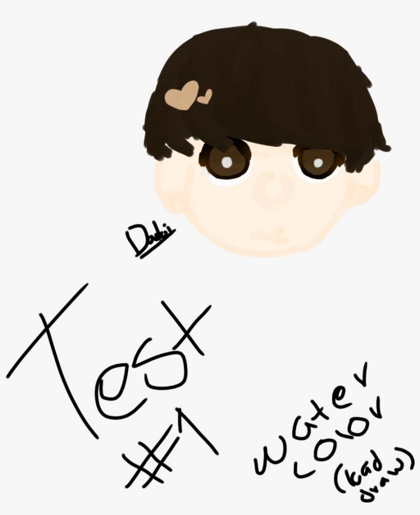Watercolor Test () (bad Draw) - Drawing PNG Image | Transparent PNG ...