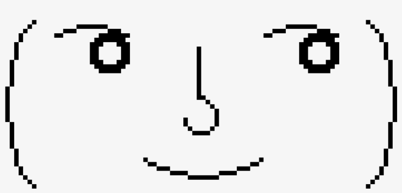 Download Lenny Face - Pixel | Transparent PNG Download | SeekPNG