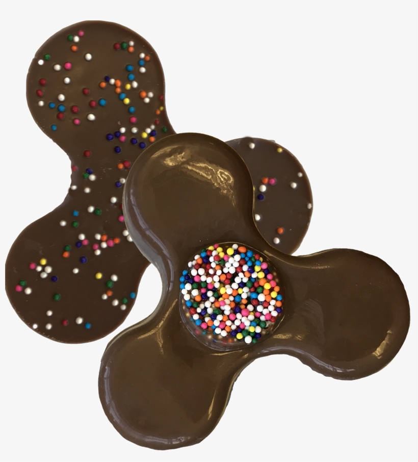 Chocolate Fidget Spinner - Spinners De Chocolate PNG Image ...