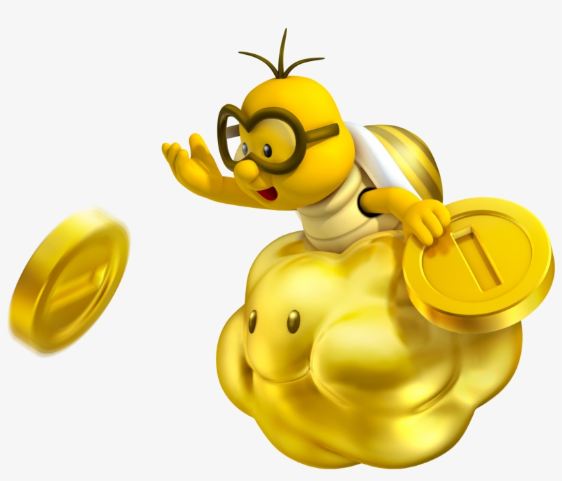 Clipart Cloud Mario Bros - New Super Mario Bros 2 Png PNG Image ...