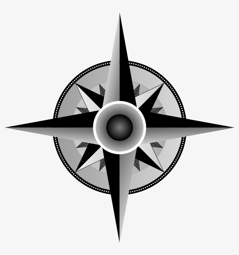 Download Compass Rose Clip Art - Cardinal Direction | Transparent PNG ...