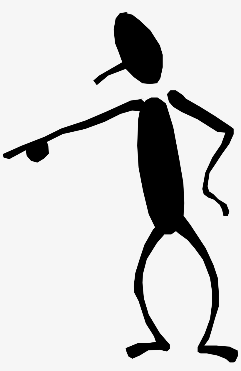 Download Images For Pointing Finger Png - Stick Figure Finger Pointing ...