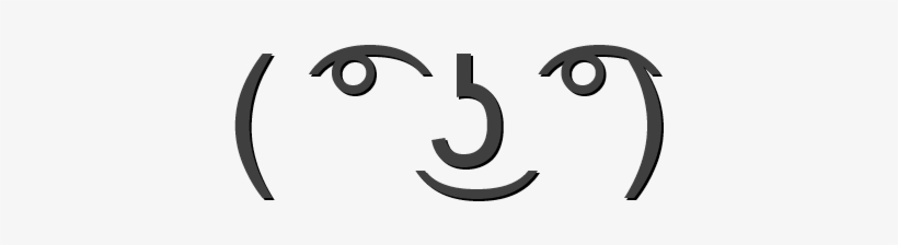 Download Lennyface - Lenny Face | Transparent PNG Download | SeekPNG