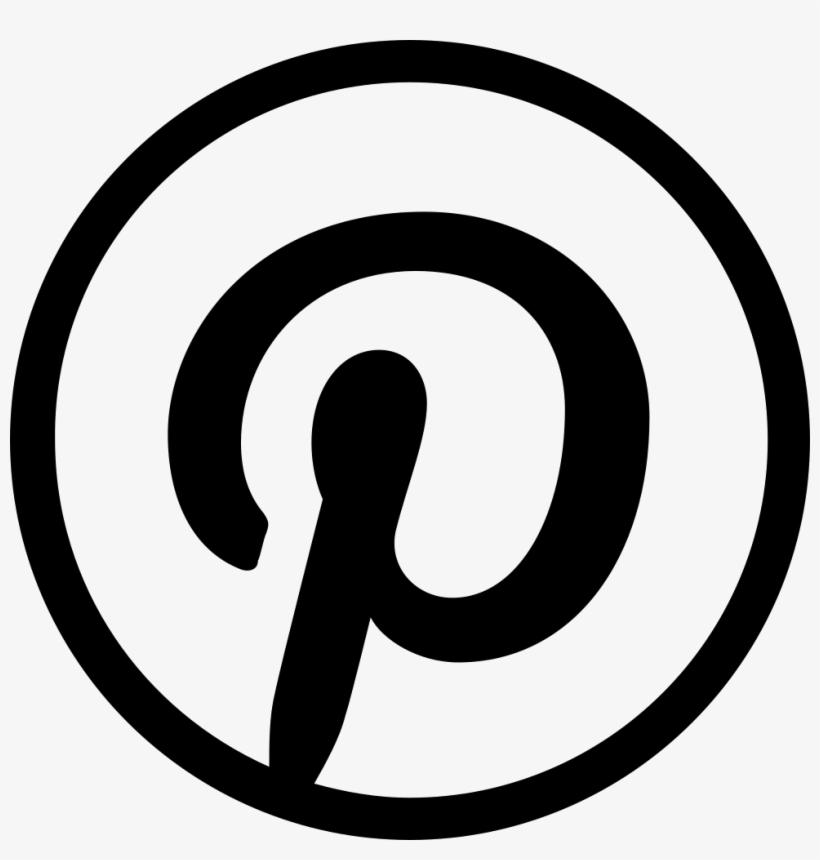Download White Pinterest Logo Png - Icon Pinterest Png | Transparent ...