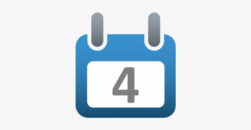 May 4 Calendar Icon - 4 Calendar Icon Png PNG Image | Transparent PNG ...