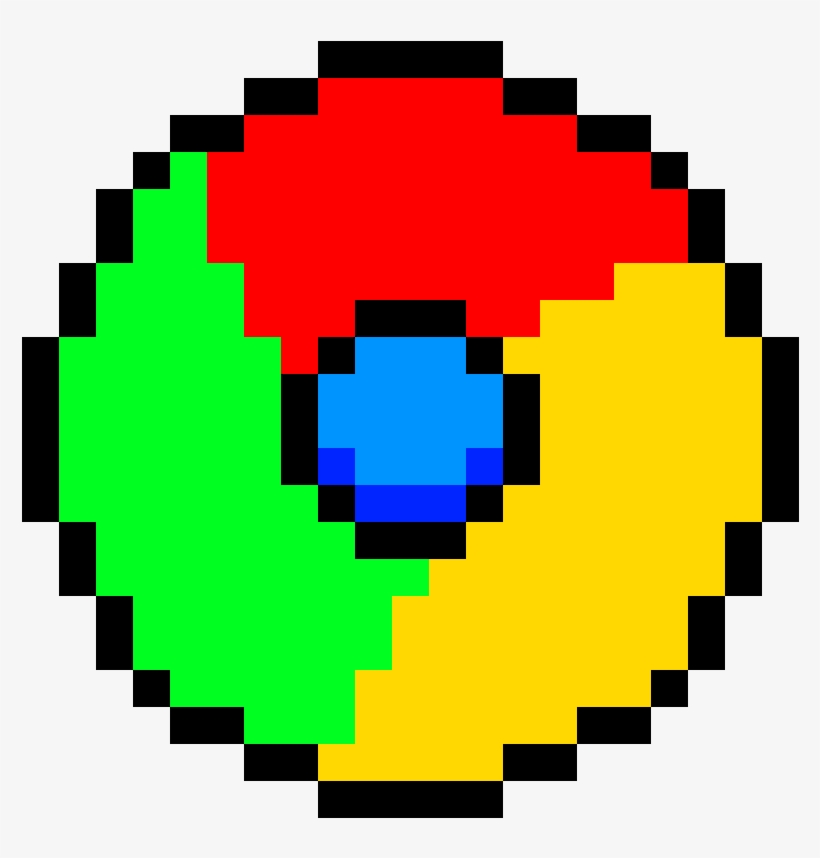 Google Chrome Logo - Pixel Art Chrome PNG Image | Transparent PNG Free ...