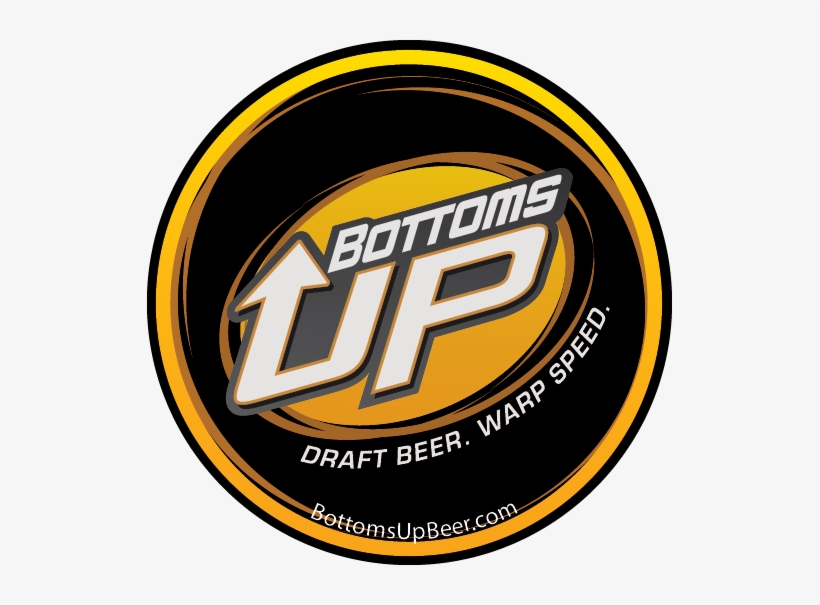 Download Bottoms Up Logo Magnet - Bottoms Up Beer Png | Transparent PNG ...