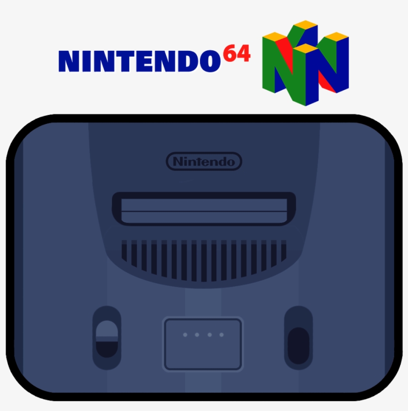 Download Nintendo N64 7 Logo Hd - Logo Nintendo 64 Png | Transparent ...