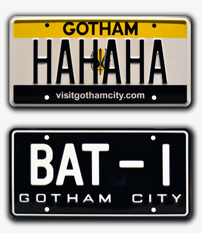 Batman Suicide Squad two - 66 Batmobile License Plate PNG Image ...