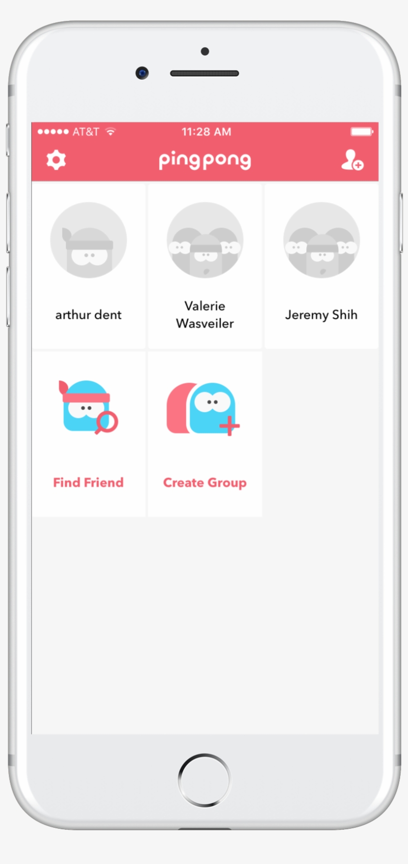 Pingpong Musically Video Messaging App Friend Screen - Email PNG Image ...