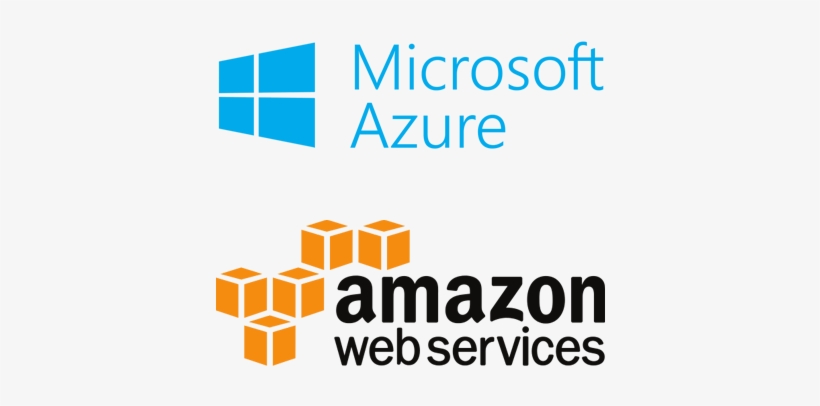 Amazon Web Services And Microsoft Azure Cloud Service - Amazon Web ...