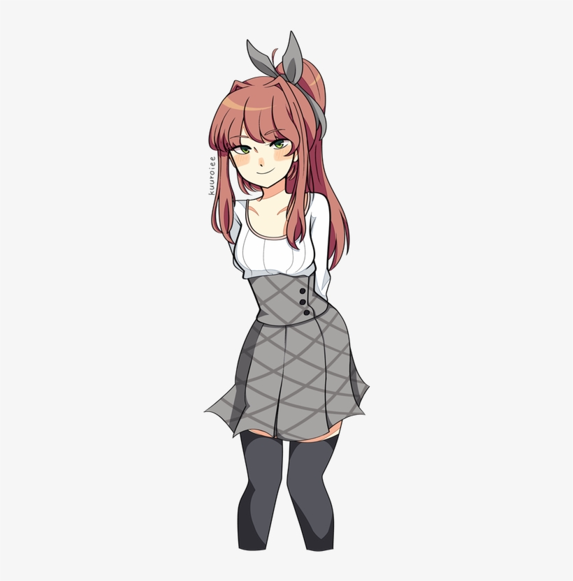 Doki Doki Literature Club - Video Game PNG Image | Transparent PNG Free ...