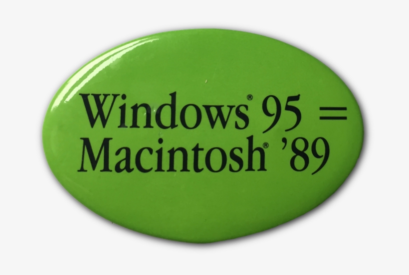 Download Win 95 = Mac 89 Button - Windows For Seniors | Transparent PNG ...