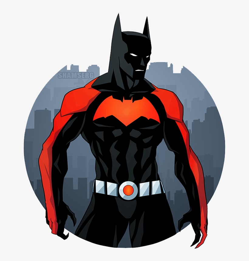 Batman Beyond By Shamserg On Deviantart Svg Library - Batman PNG Image ...