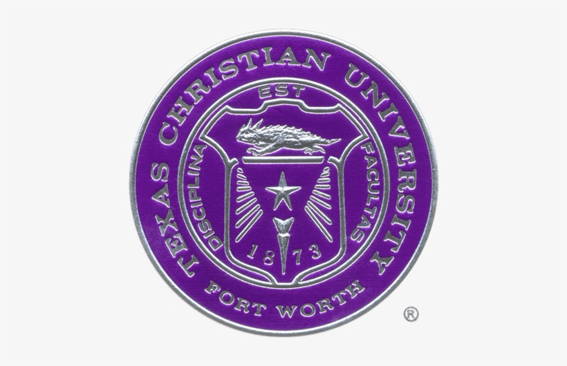 Texas Christian University Seal - Texas Christian University Graduation ...