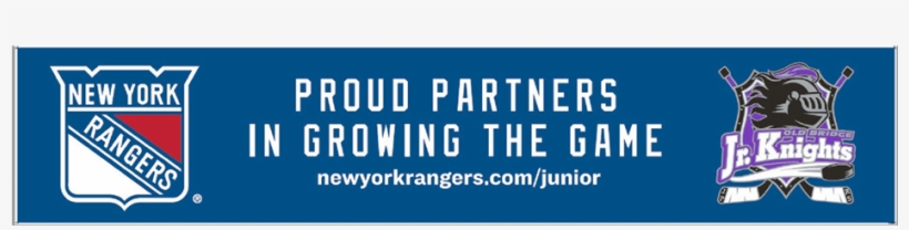 Proudly Join Ny Rangers Rink Partnership - New York Rangers PNG Image ...