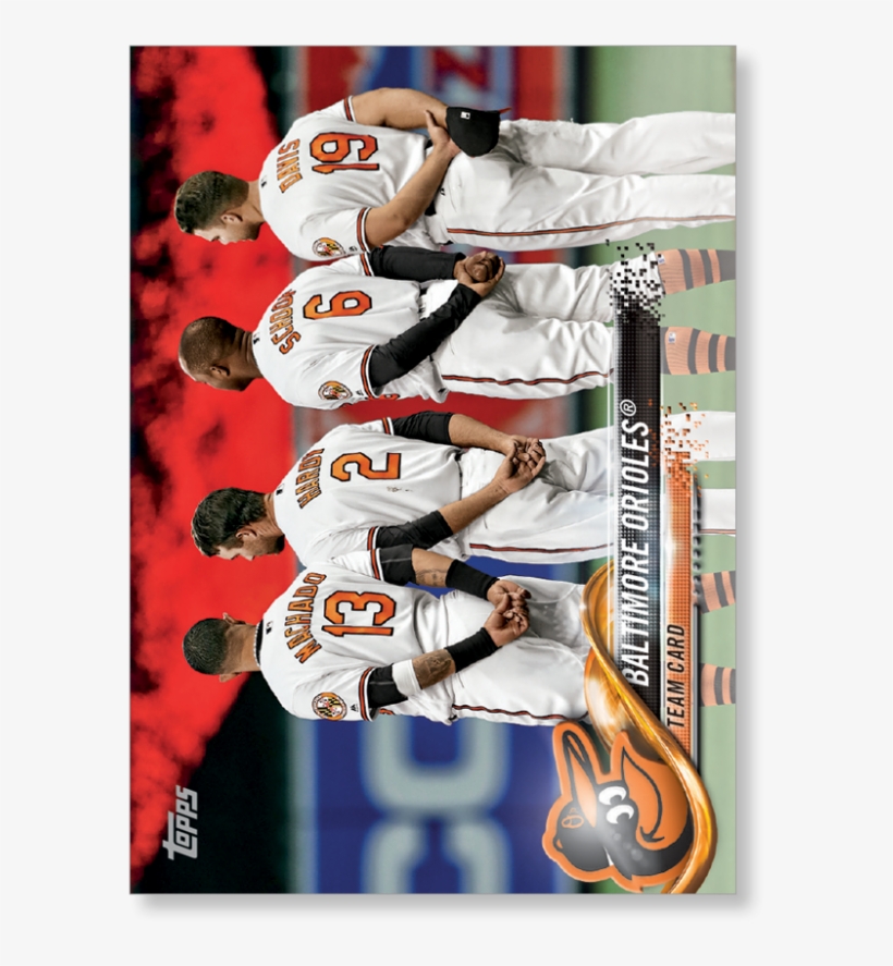 2018 Topps Series 1 Baseball Baltimore - Baseball PNG Image ...