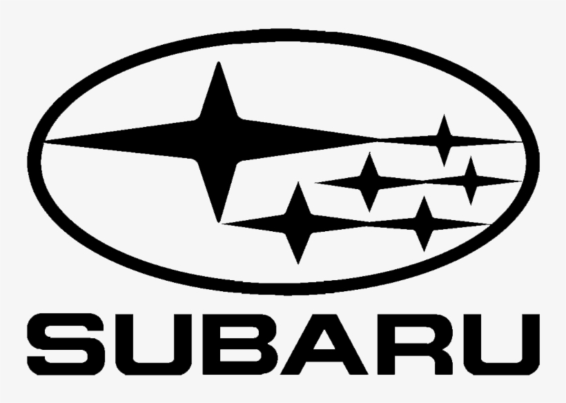 Download Subaru - Subaru Emblem Black And White | Transparent PNG ...